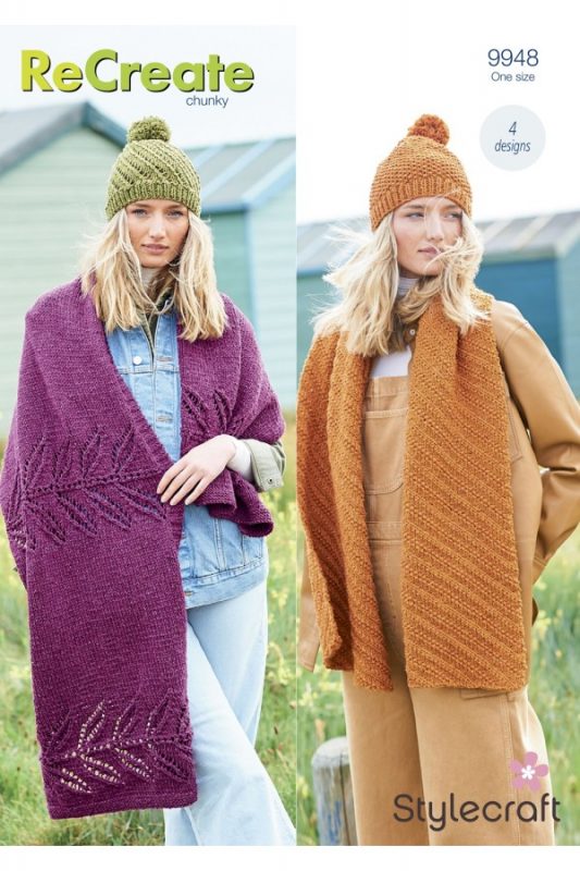 Hats and Shawls 9948 Chunky by Stylecraft - The Knitters Attic